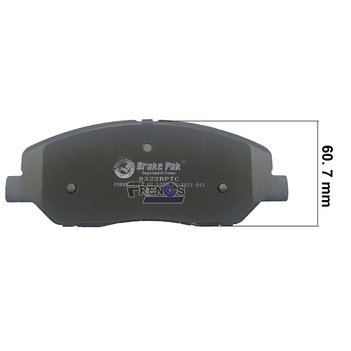 Pastilla De Freno Delantero Para Hyundai Santa Fe