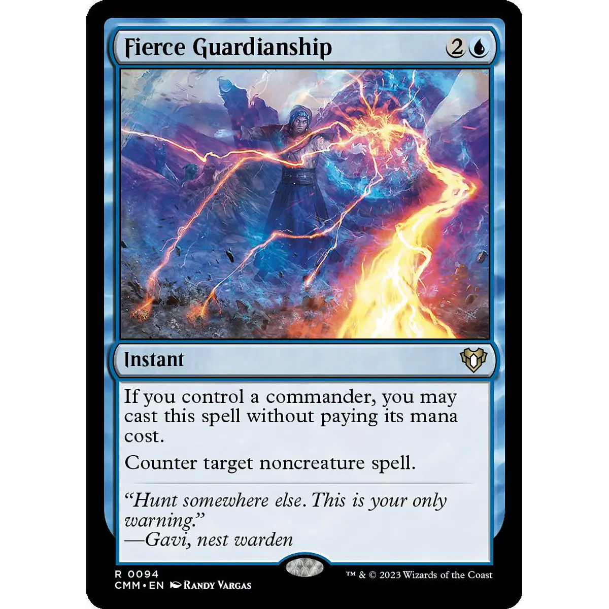Fierce Guardianship - Commander Masters (inglés)