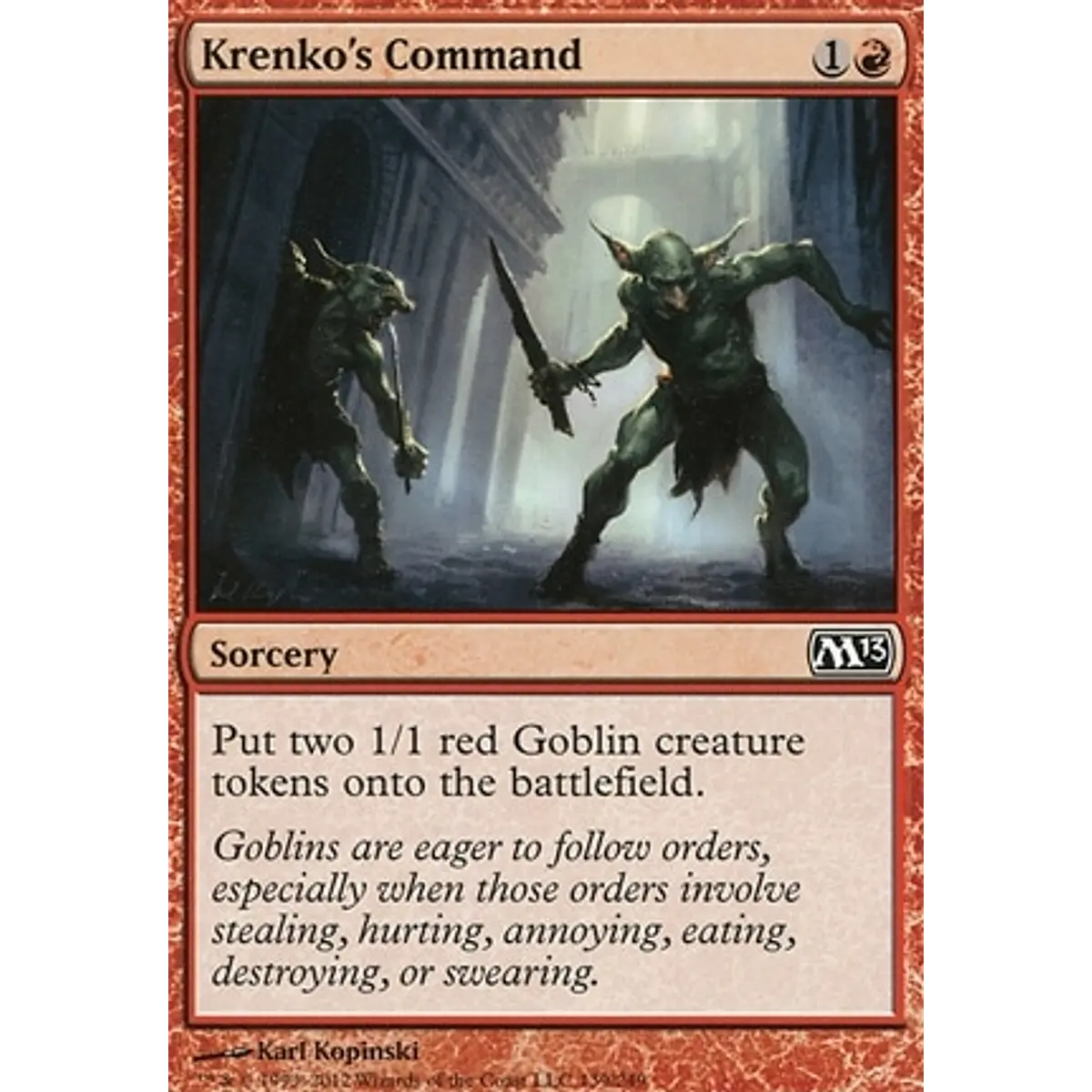 Krenko's Command - PLAYSET (x4)