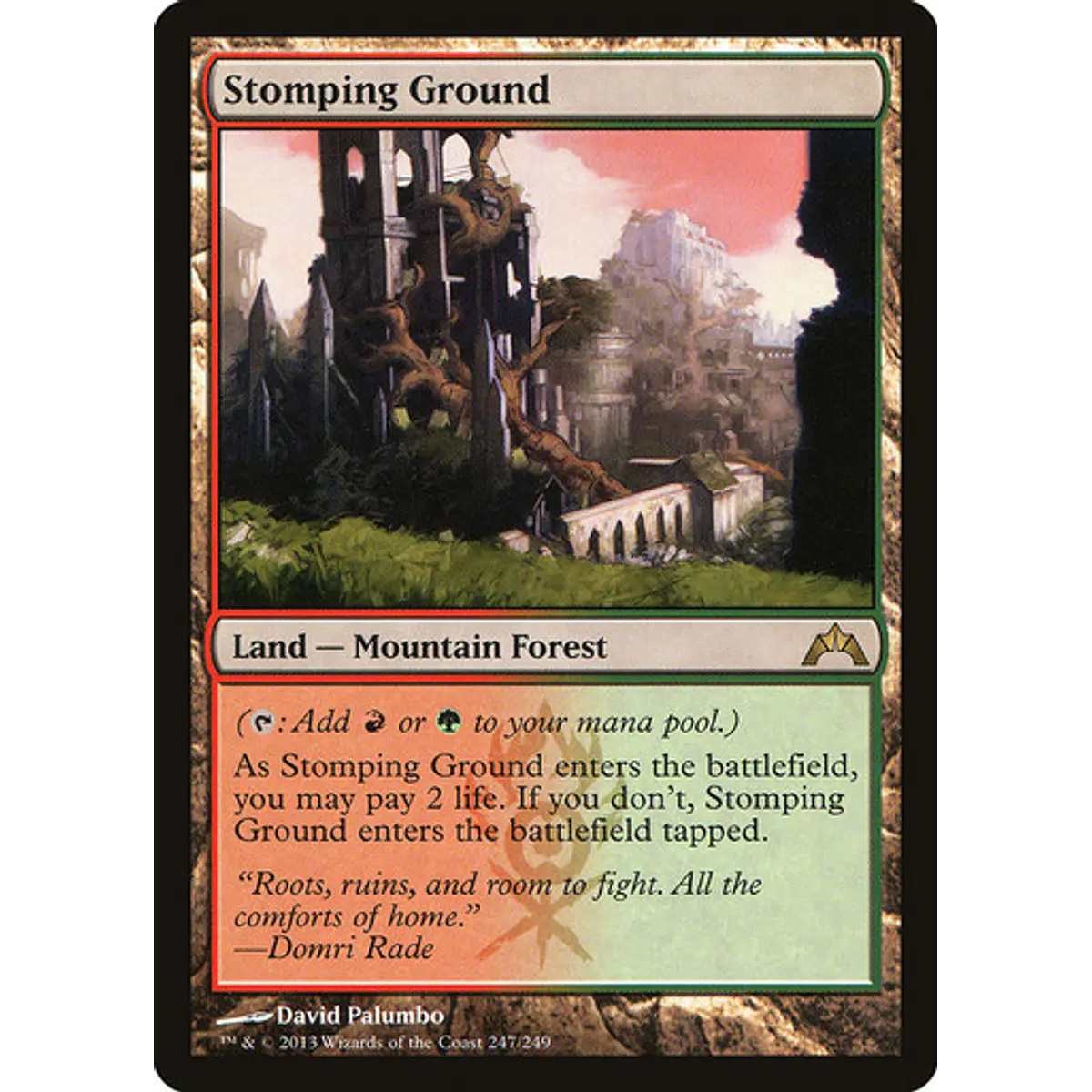 Stomping Ground - Gatecrash (inglés)