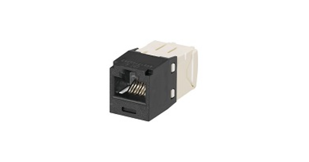 Modulo RJ45 Cat6 Panduit Negro
