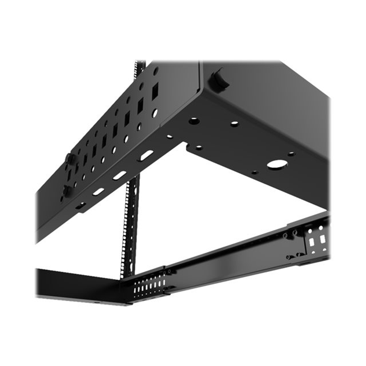 Rack abierto 42U de 4 postes Acero Negro NXT