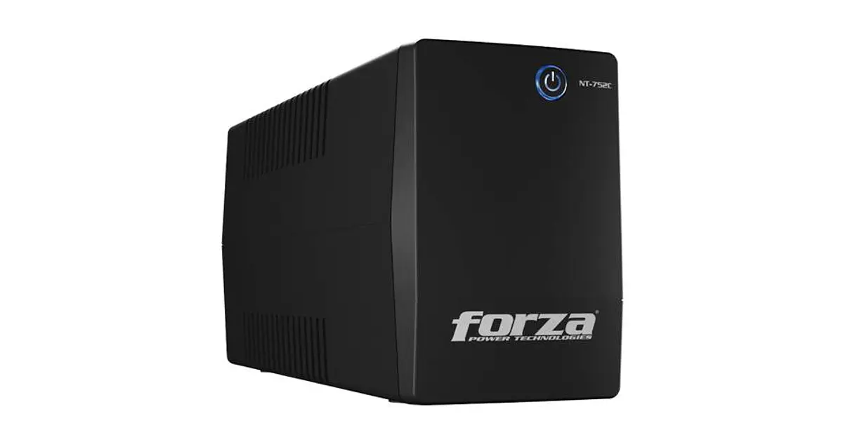 UPS Interactiva Forza NT-752C, 750VA/375W, 220V, 4 Tomas, Lu