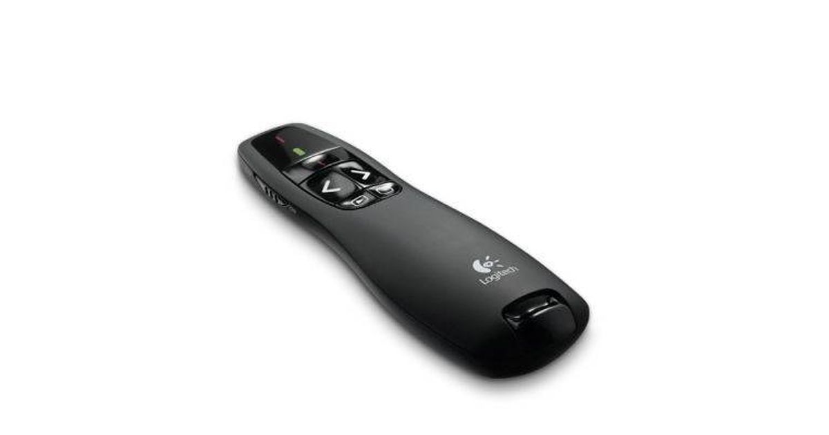 Presentador R400 Logitech, Inalámbrico, USB, Negro