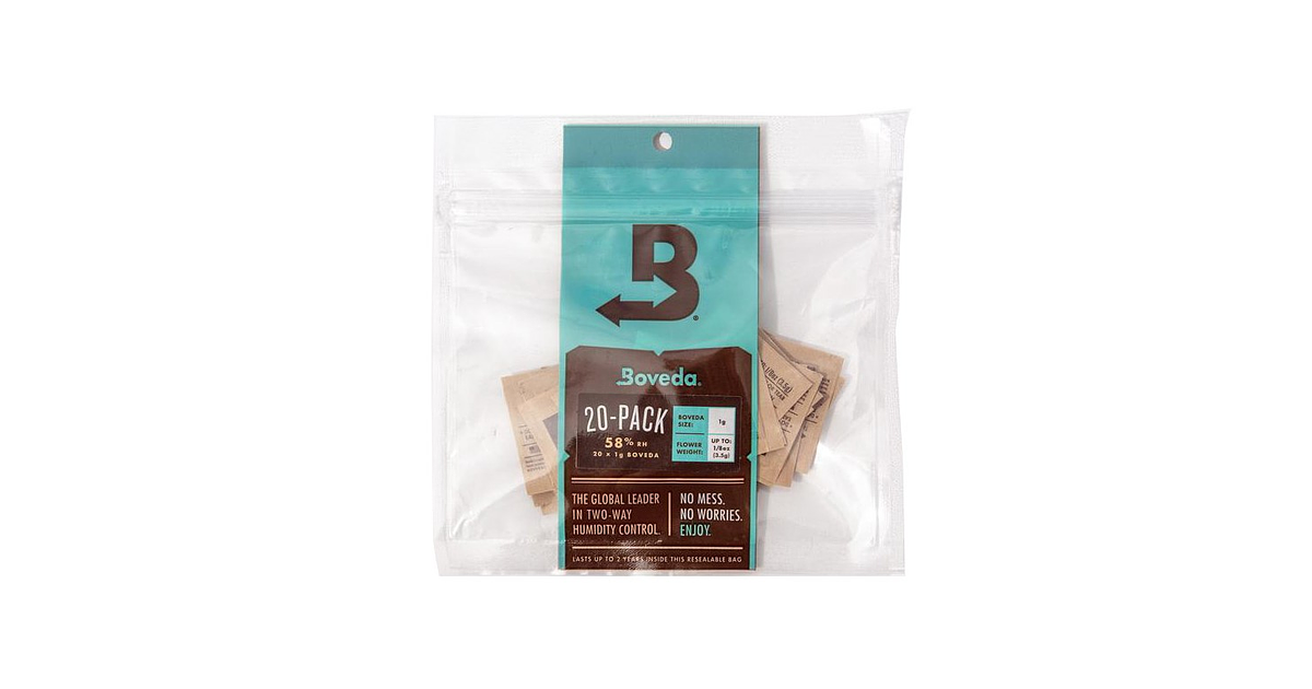 Boveda Size 1 58% - 20 Pack