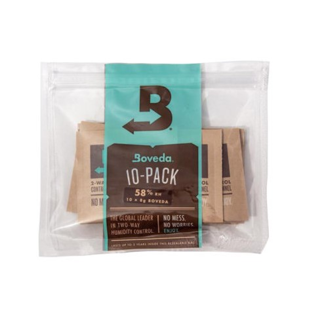 Boveda Size 8 58% - 10 Pack