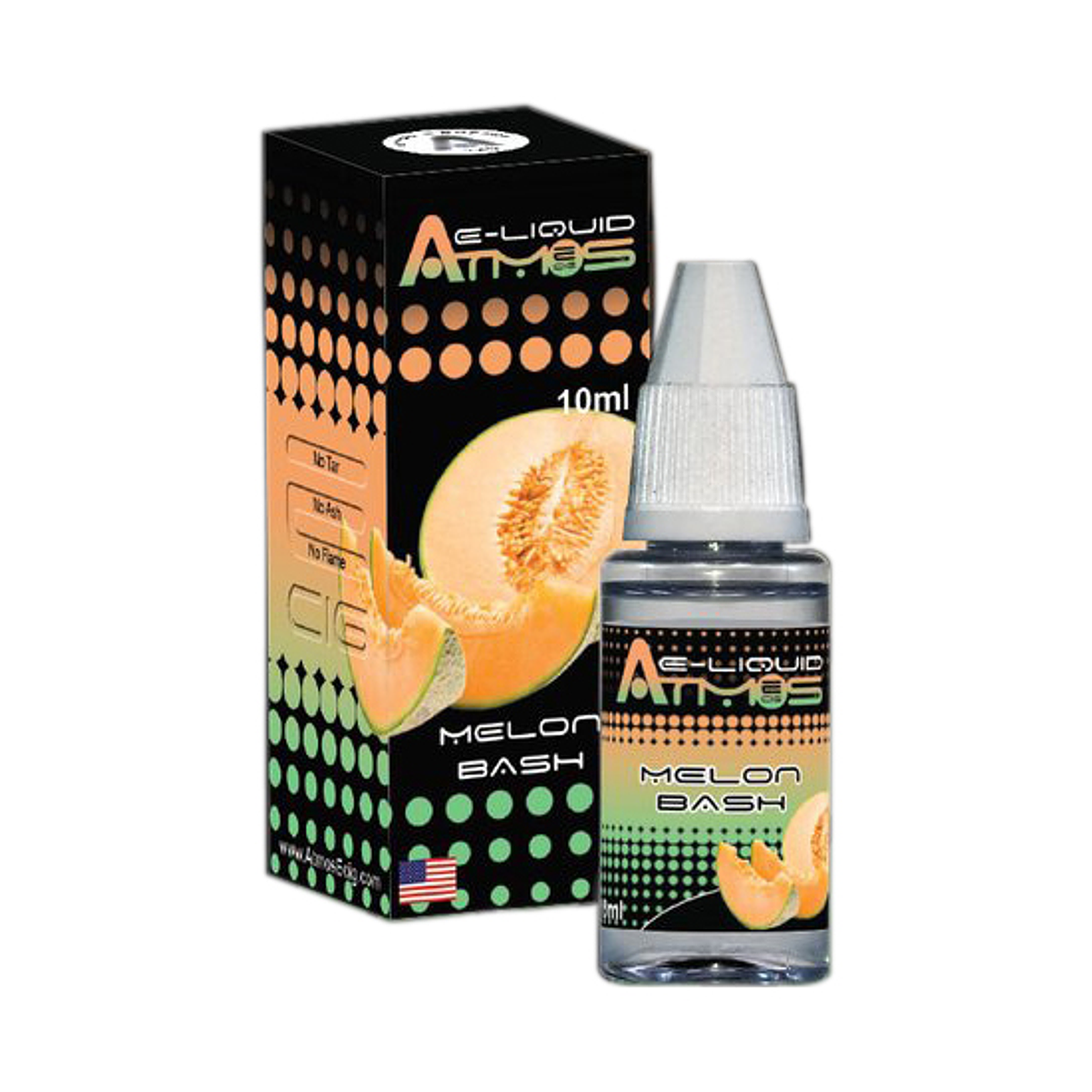 Atmos 10ml E-Liquid - Melon Bash