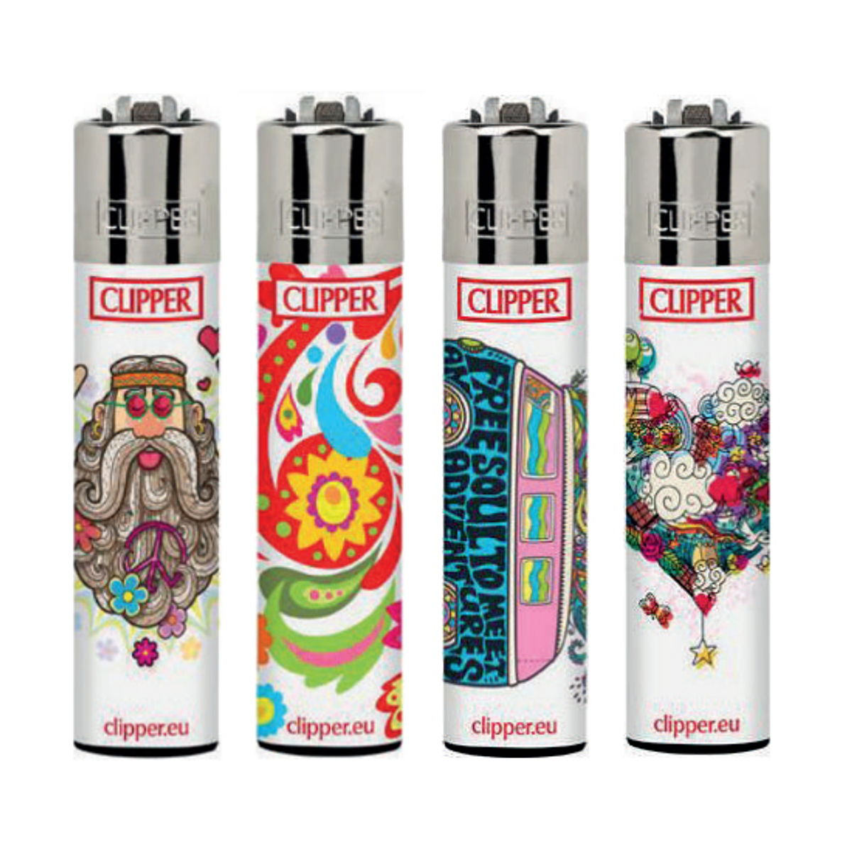 Encendedor Clipper Flower Power