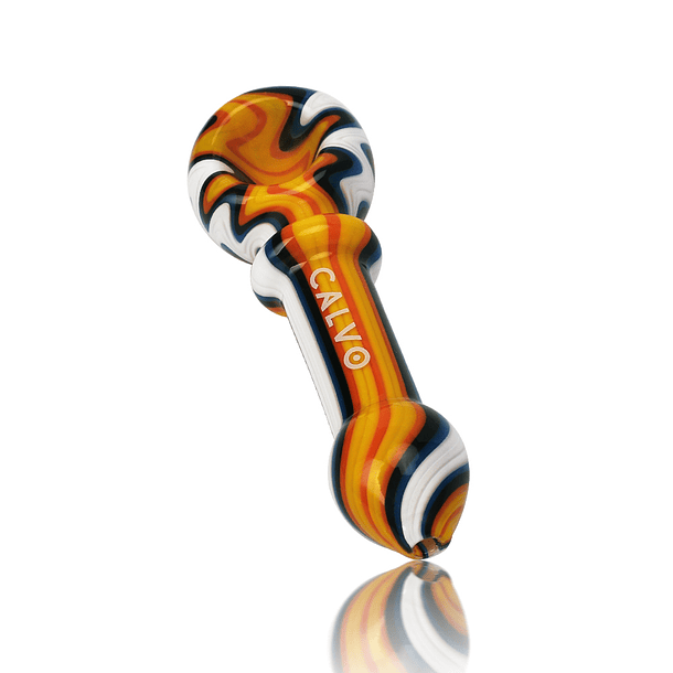 Calvo Glass Pipa Rainbow 11cm