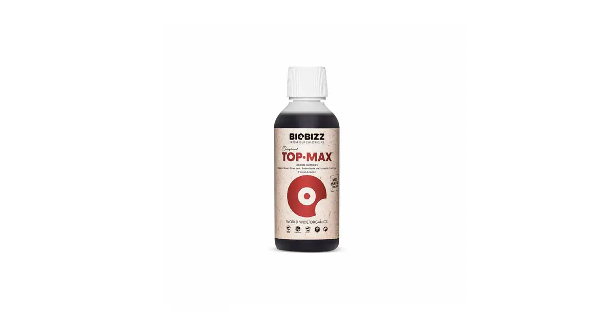 BioBizz Top Max 250 ml - Estimulante de Floración Orgánico