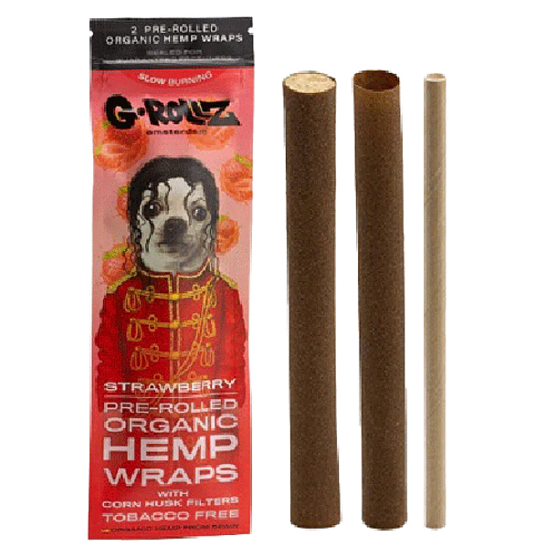 G-Rollz Blunt Pre Rolled Hemp Wrap x2 - Sabores