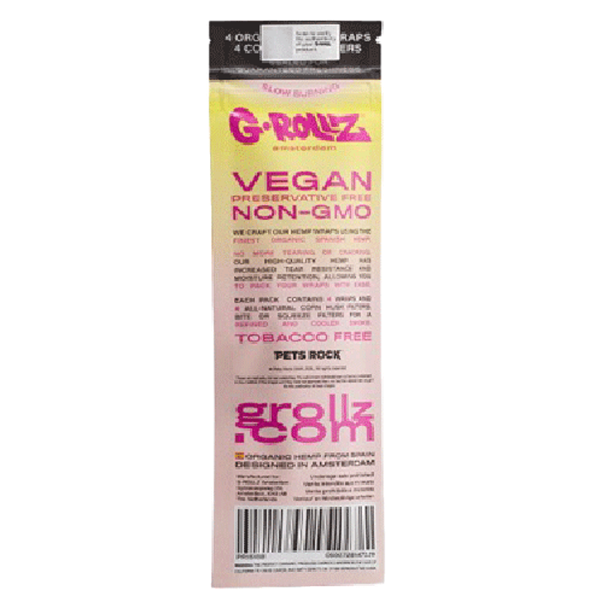 G-Rollz Blunt Hemp Wrap X4 - Sabores