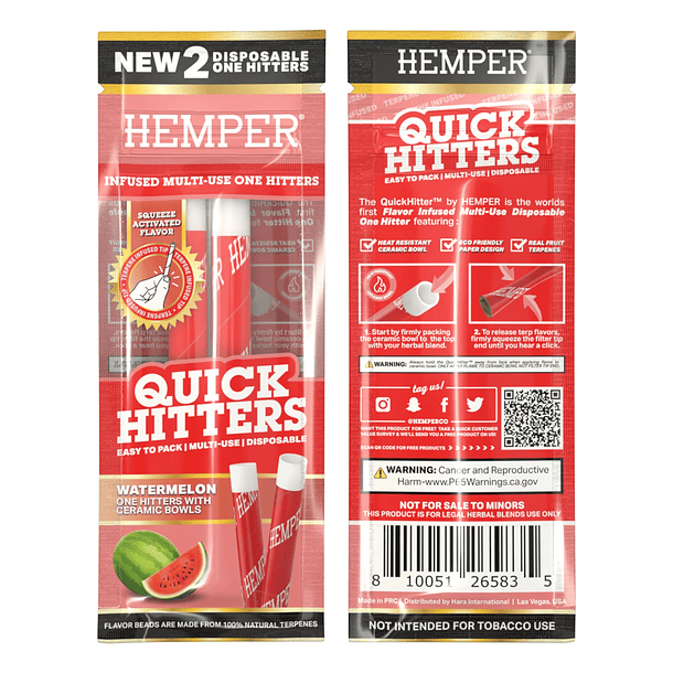 Hemper Quick Hitter Multiuso Con Terpenos x2 - Fumetas Store