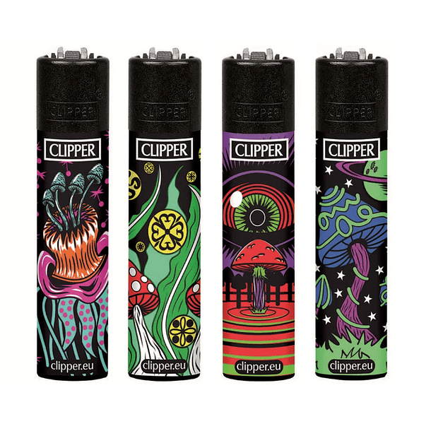 Encendedor Clipper Recargable Con Gas Wonderworld