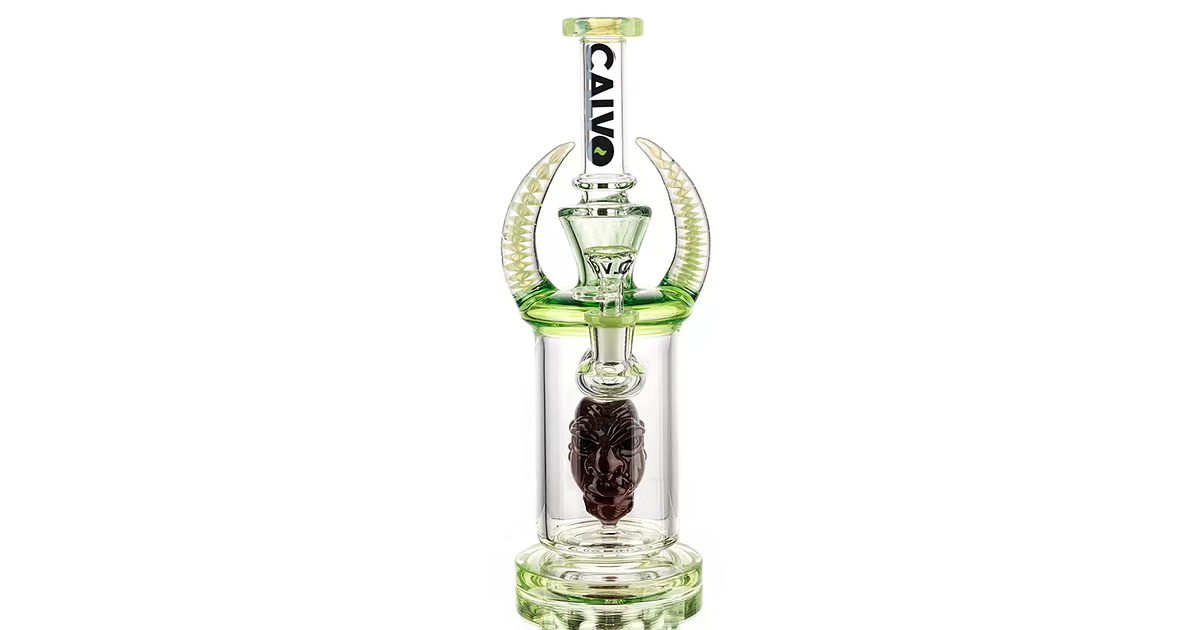 Calvo Glass Bong Alien 30cm