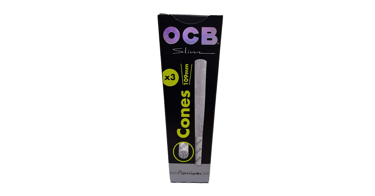 OCB 3 Conos Pre-enrolados King Size Premium Slim