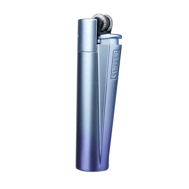 Encendedor Clipper Metálico Blue Gradient