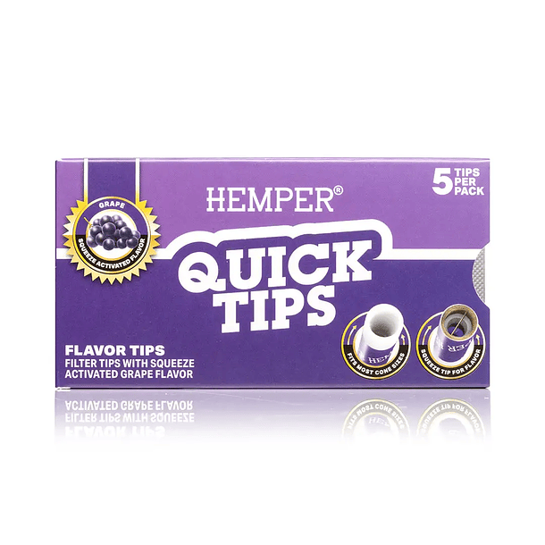 Hemper Quick Tips - Boquillas con Sabor | 100% Naturales