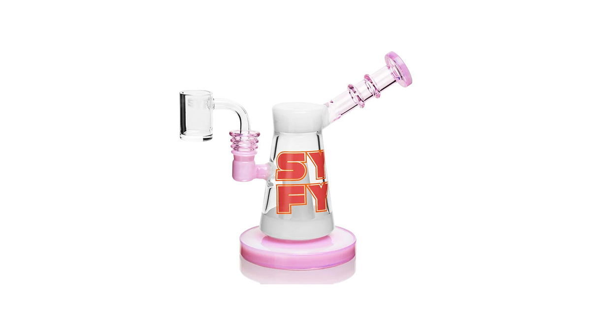 SYFY Rig 16cm con Banger | Base Firme