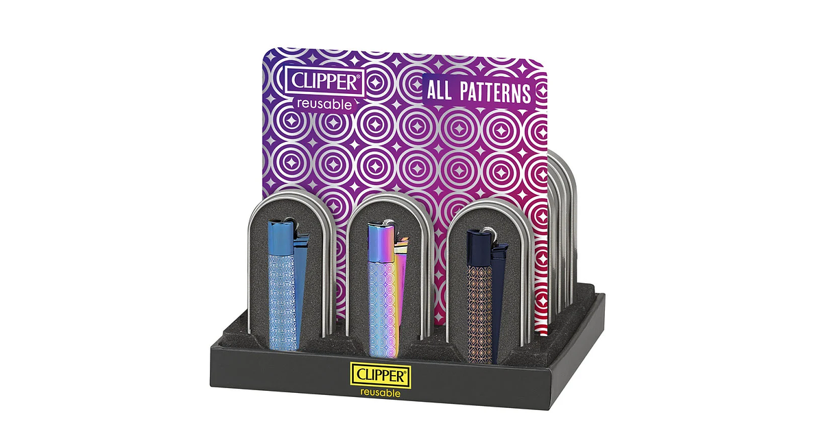 Clipper Metálico All Patterns - Recargable