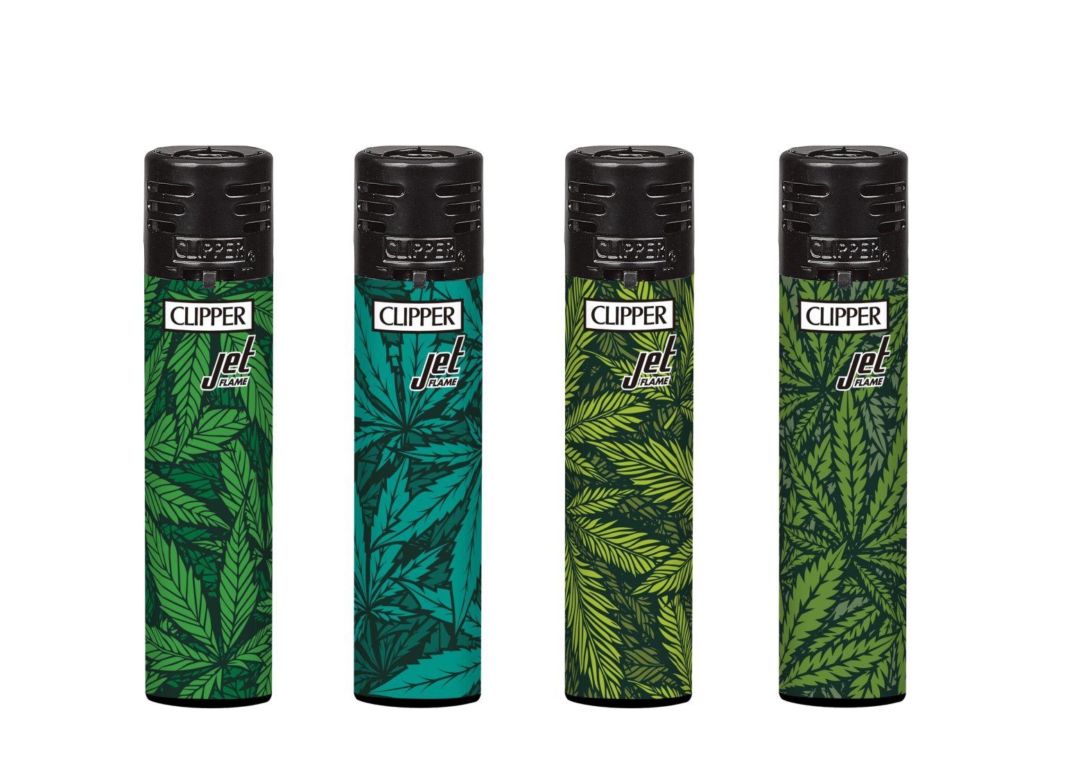 Clipper Jet Flame Print Weed | Encendedor Recargable