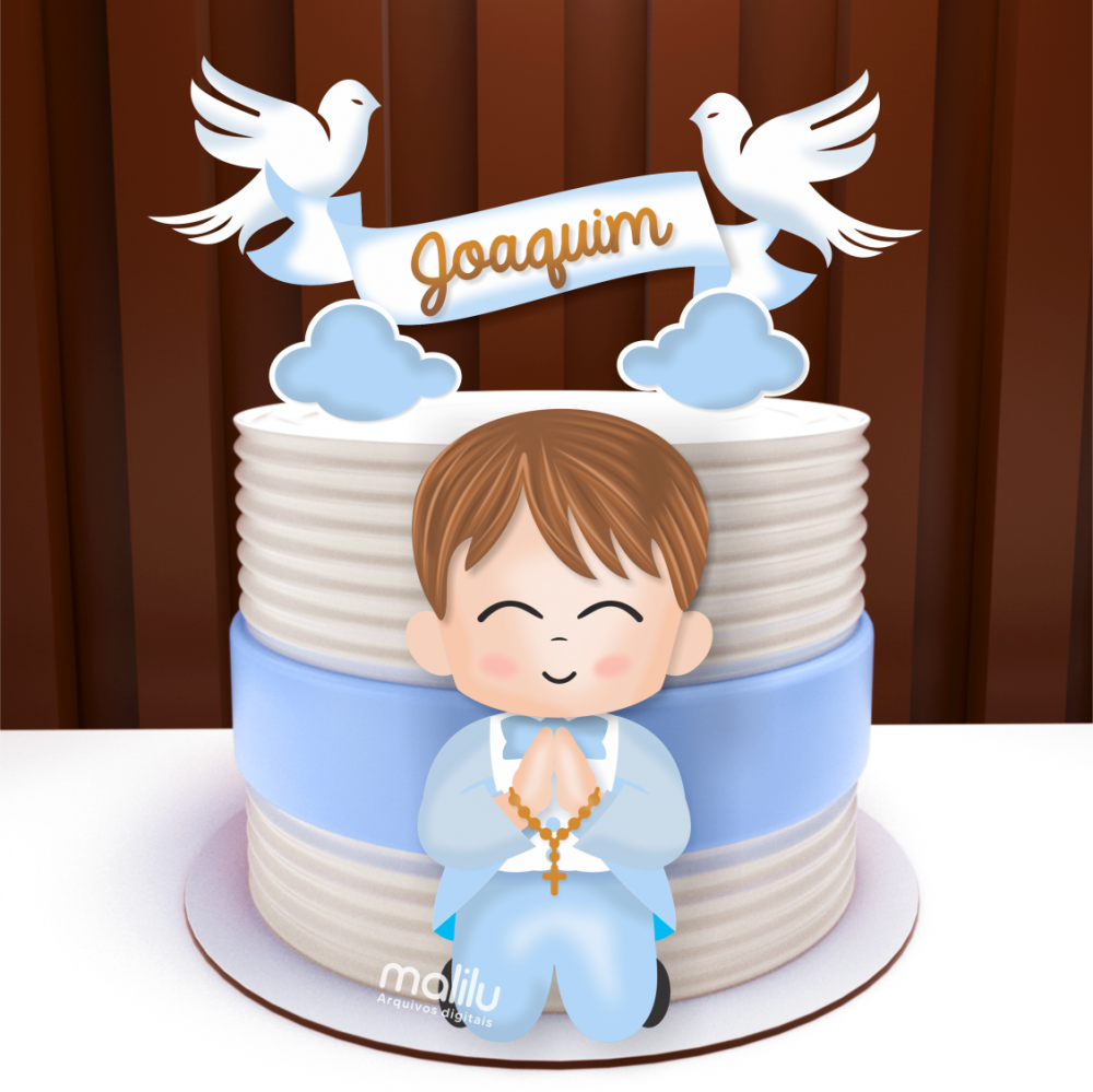 Arquivo topo de bolo batizado