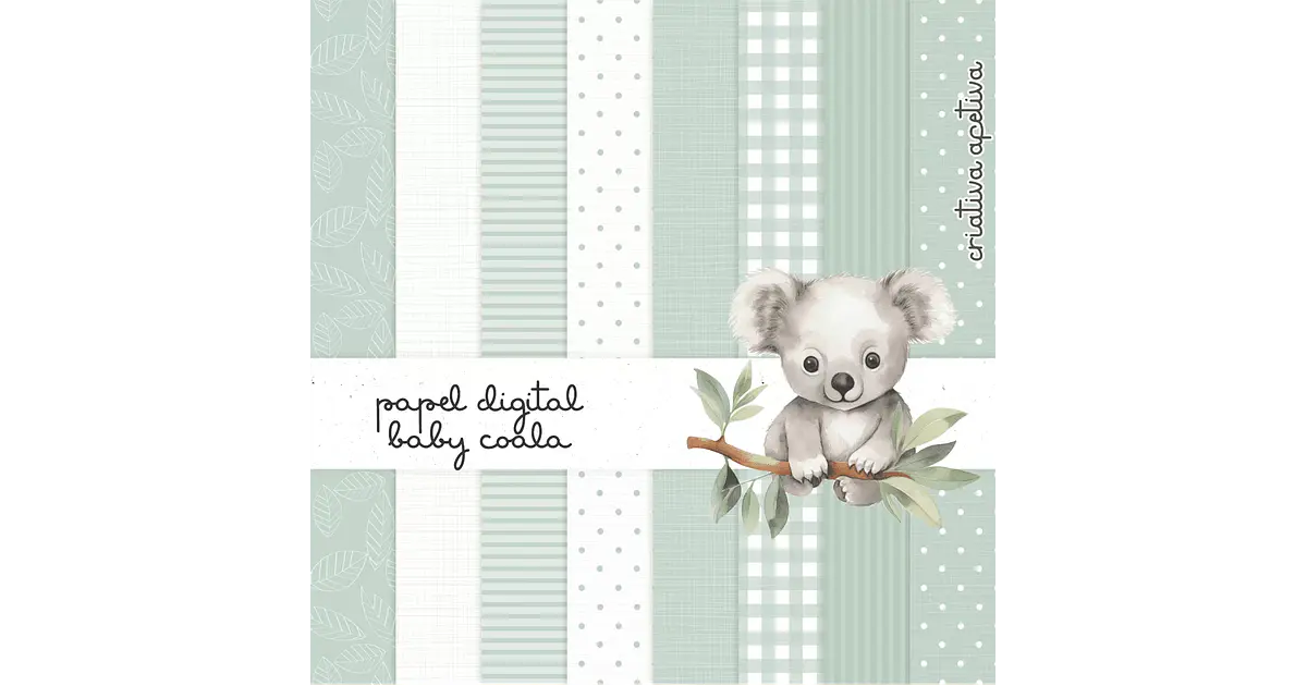 Kit digital coala baby