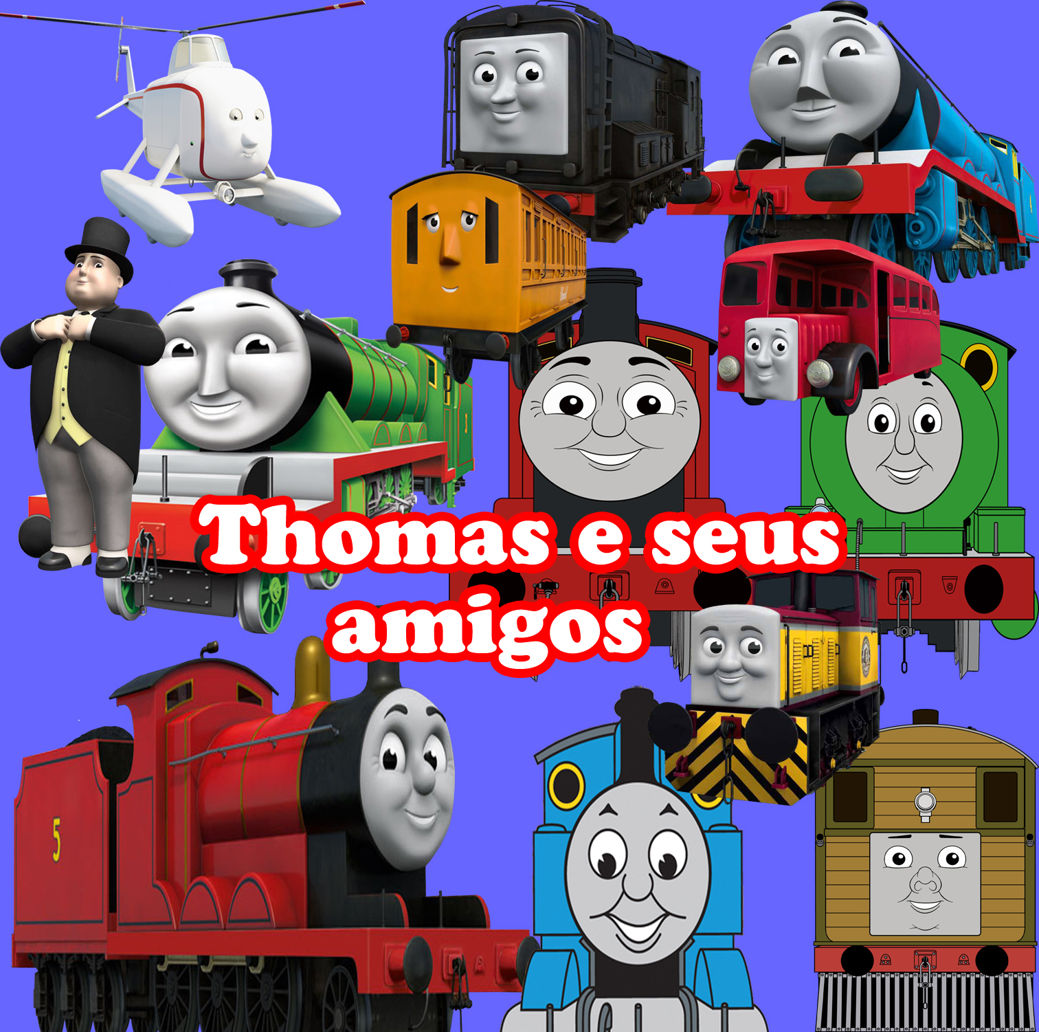 Rostos Para Imprimir De Thomas E Seus Amigos