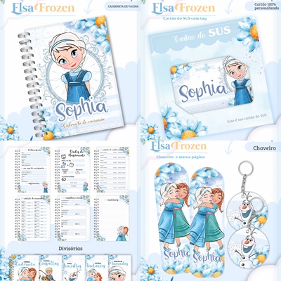 Arquivo Caderneta de Saúde Frozen - Lina