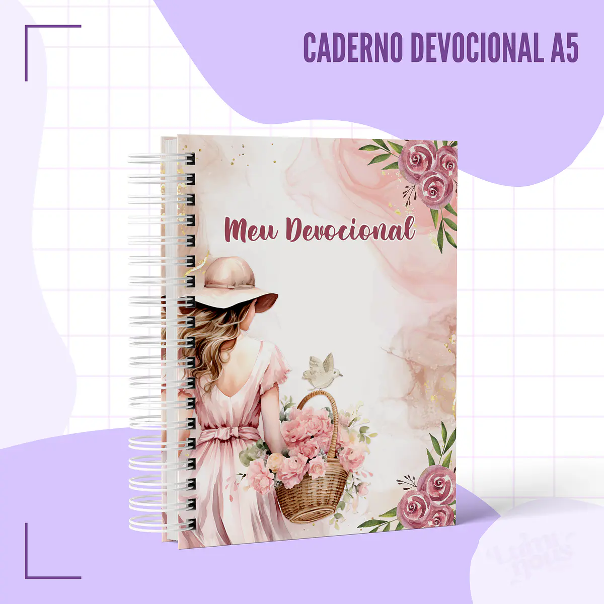 Arquivo caderno A5 meu devocional