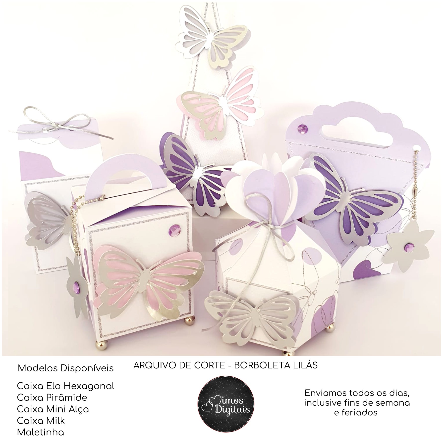 Arquivo de corte borboletas