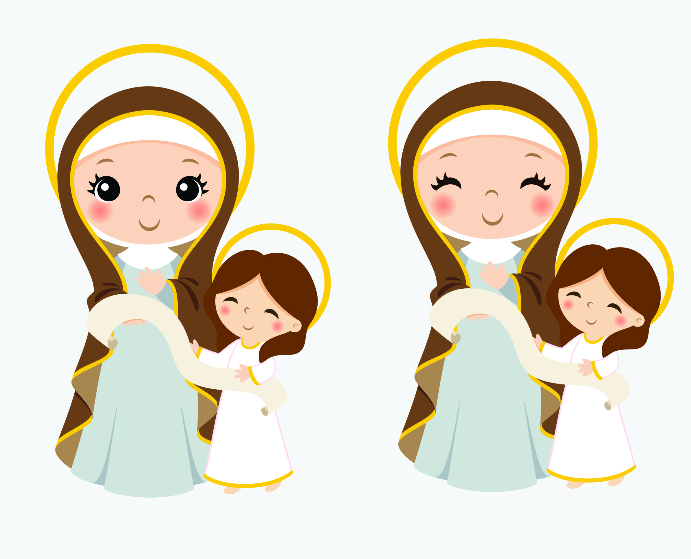 Kit Digital Clippart Santa Ana - Ni Estudio