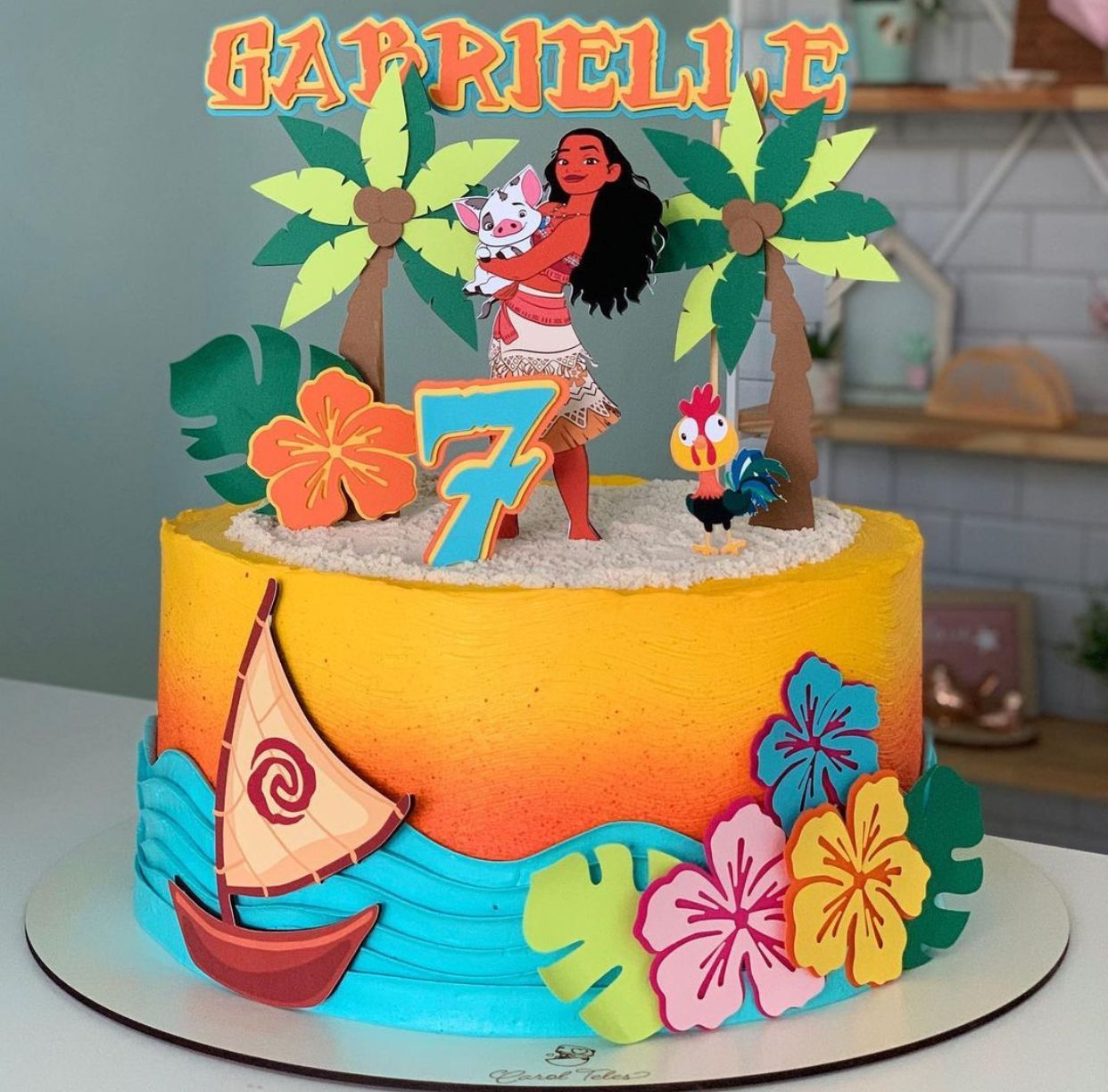 Arquivo topo de bolo moana