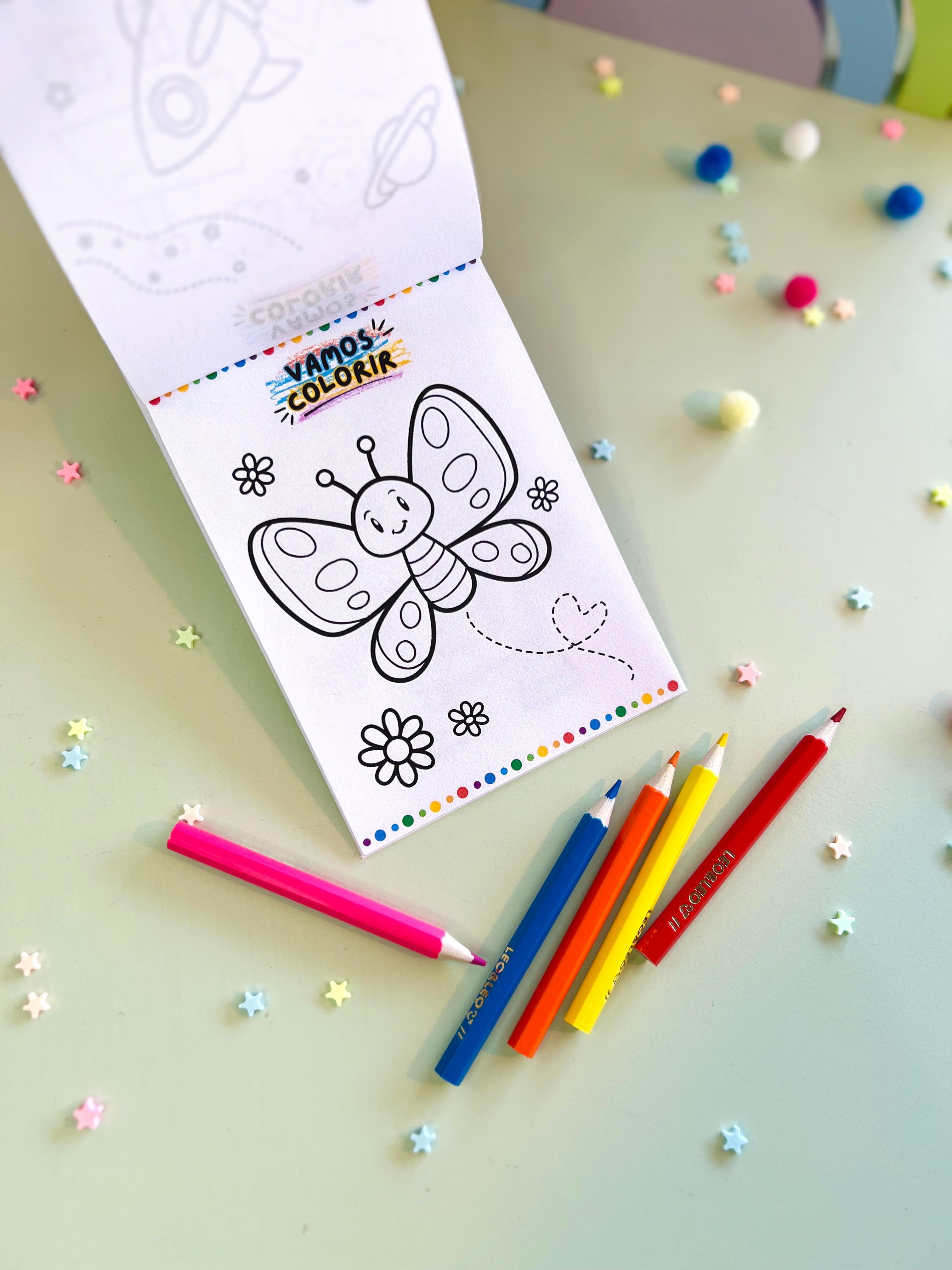 Arquivo Dia das Crianças Bloco de Colorir - Ana Flor