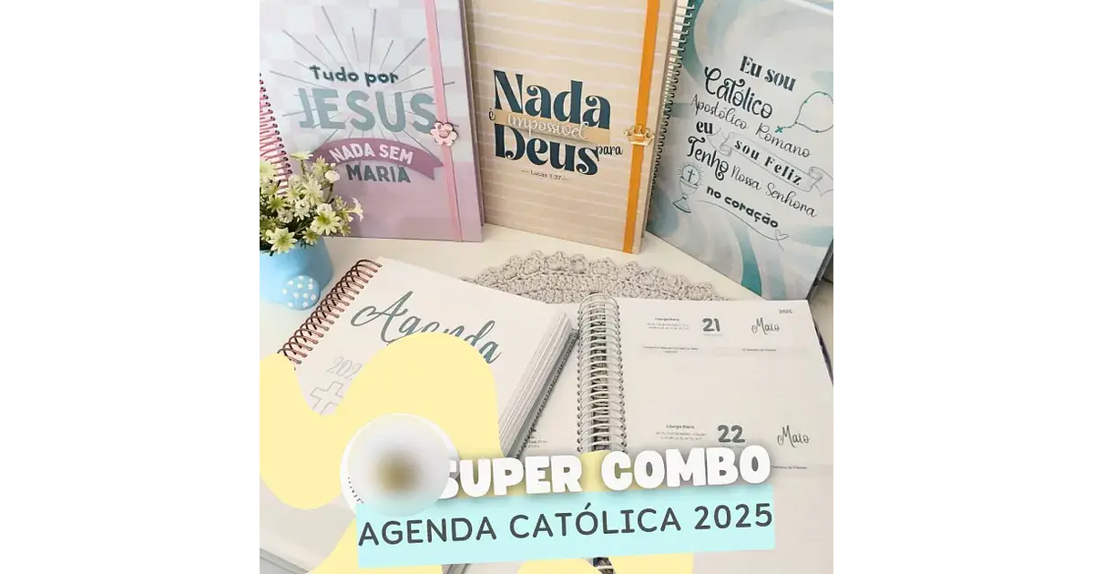 Arquivo Super Combo Agendas Católicas 2025