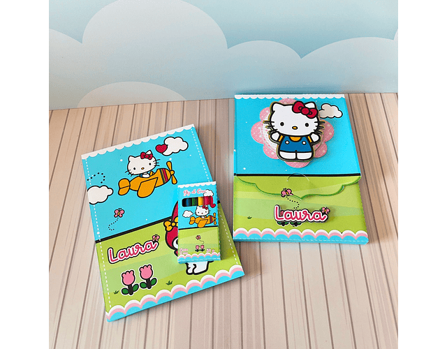 Arquivo de Corte Hello Kit 6- Lina