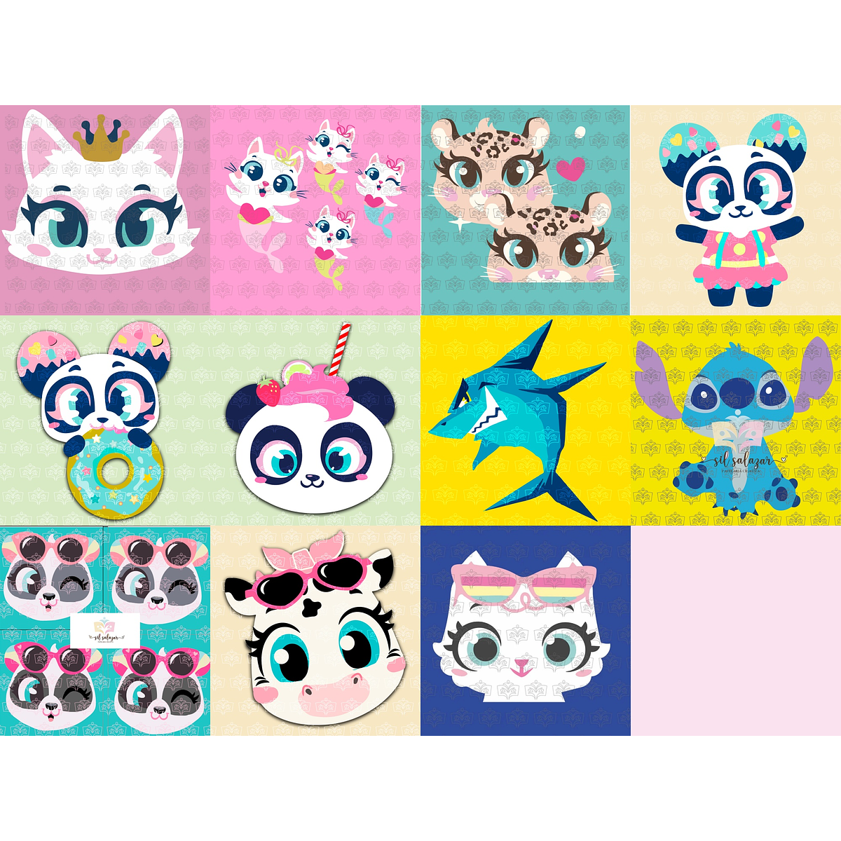 Kit Digital Bichinhos Puket