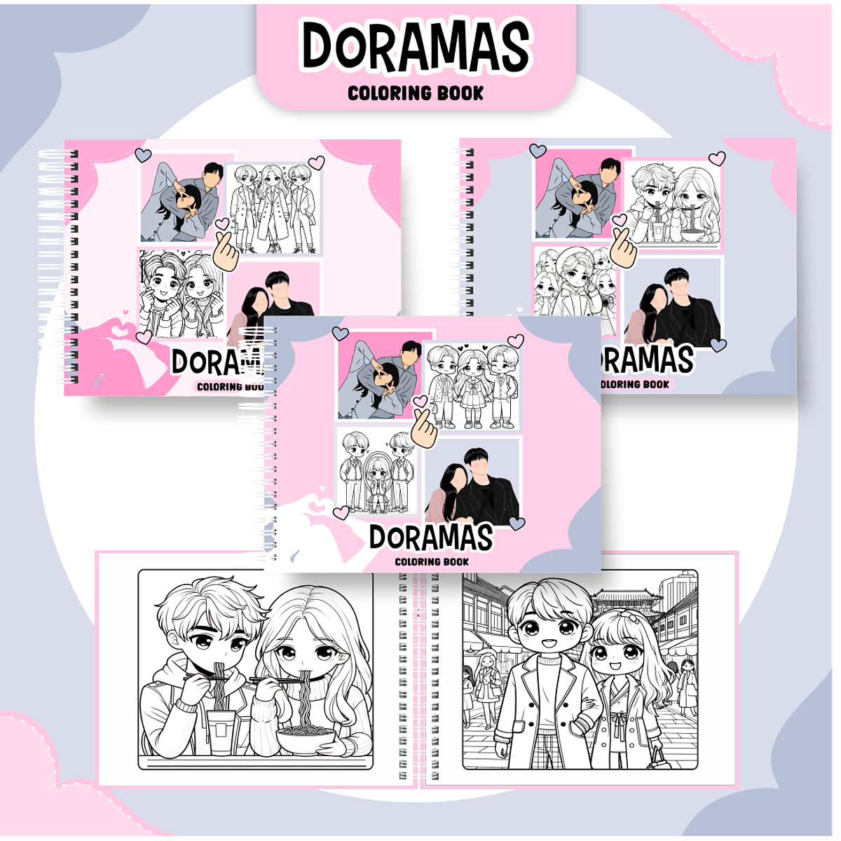 Arquivo Livro de Colorir Dorama