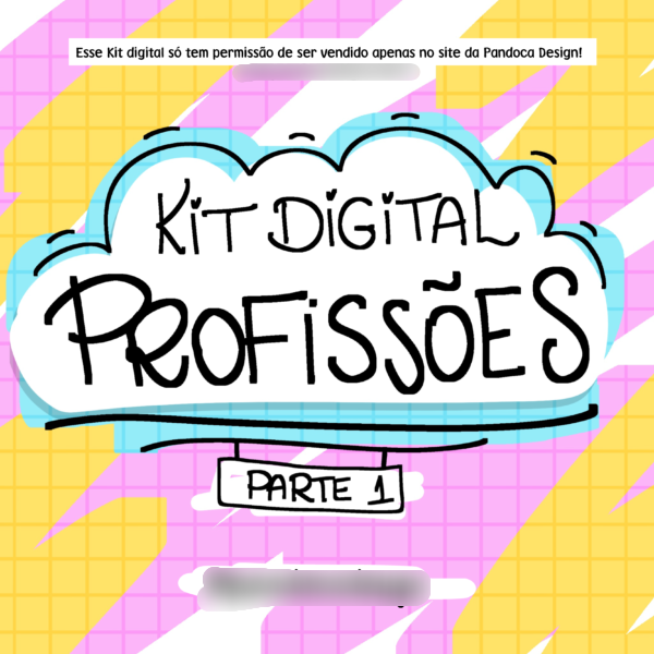 Kit Digital Capas Profissões - PANDOCA