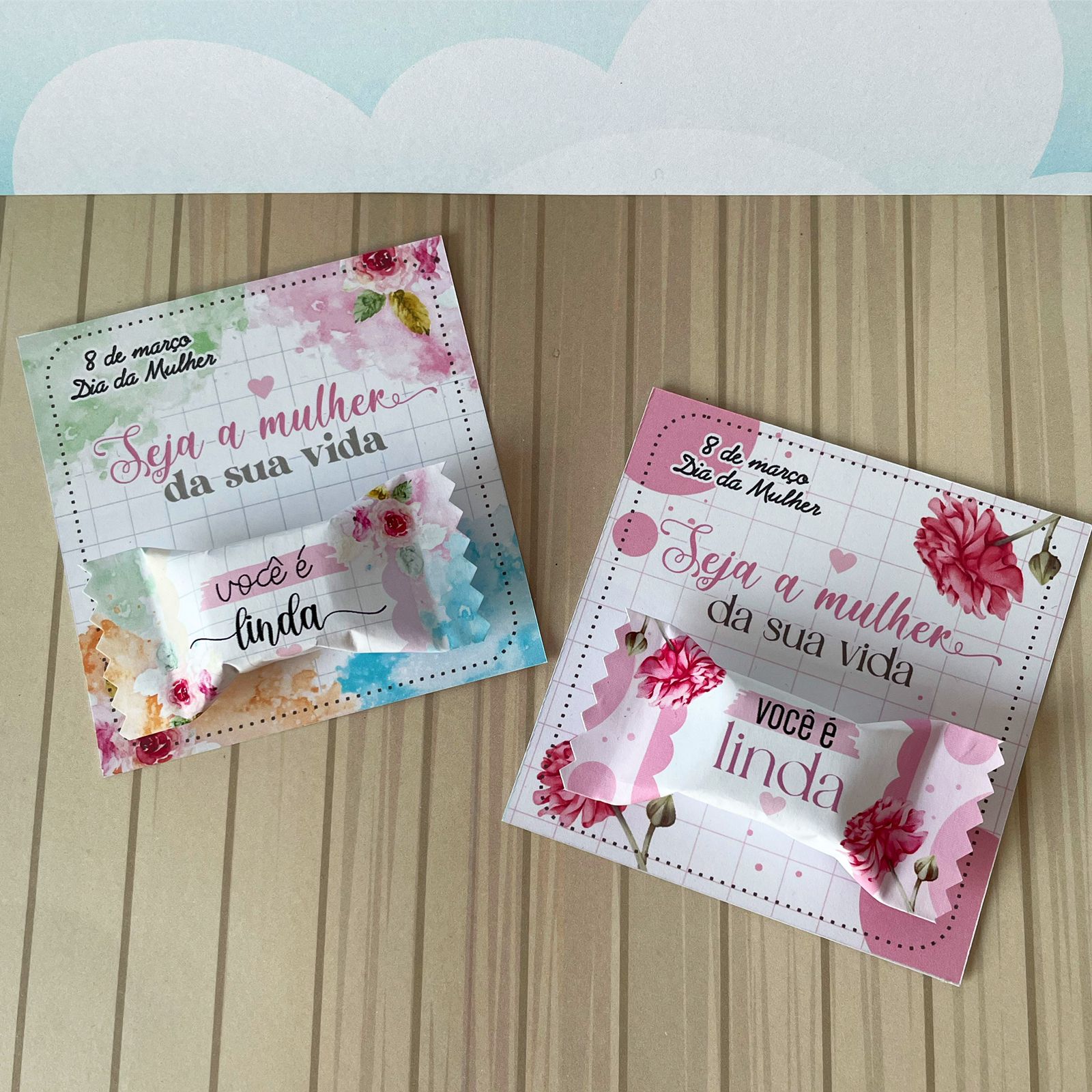 Arquivo Dia da Mulher Card Balinhas - Lina