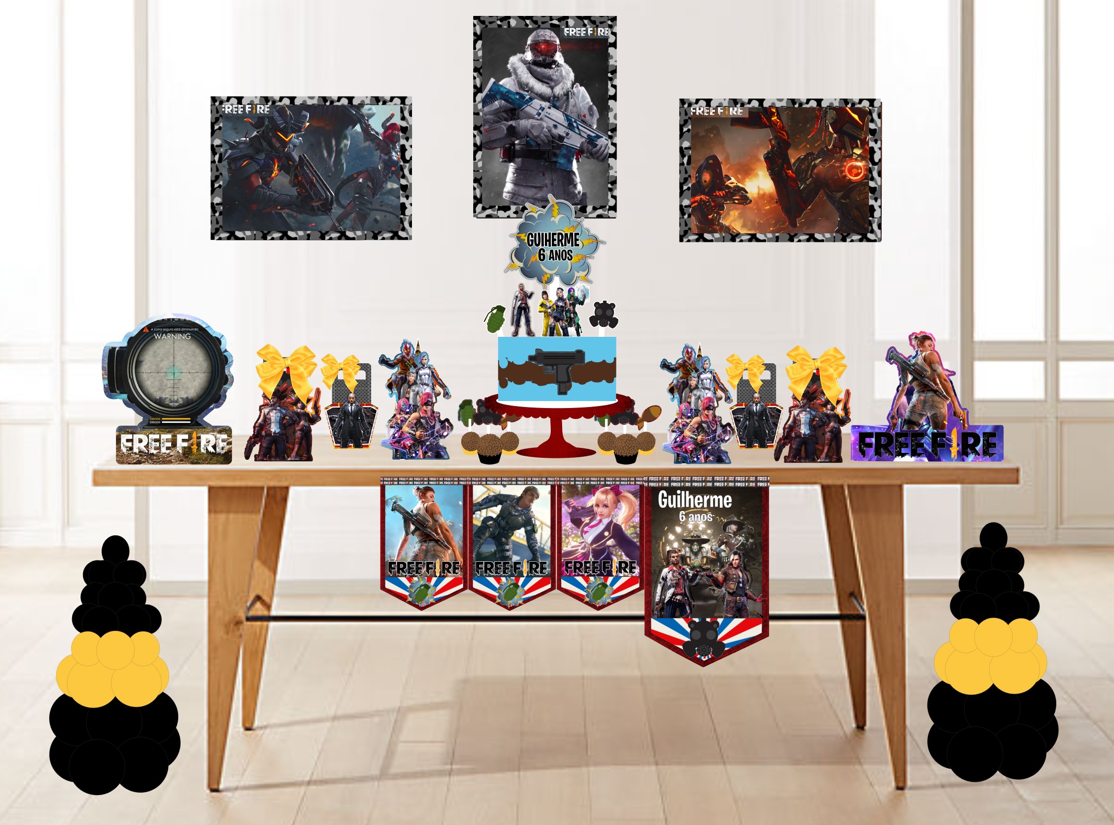 Arquivo de Corte Free Fire 8