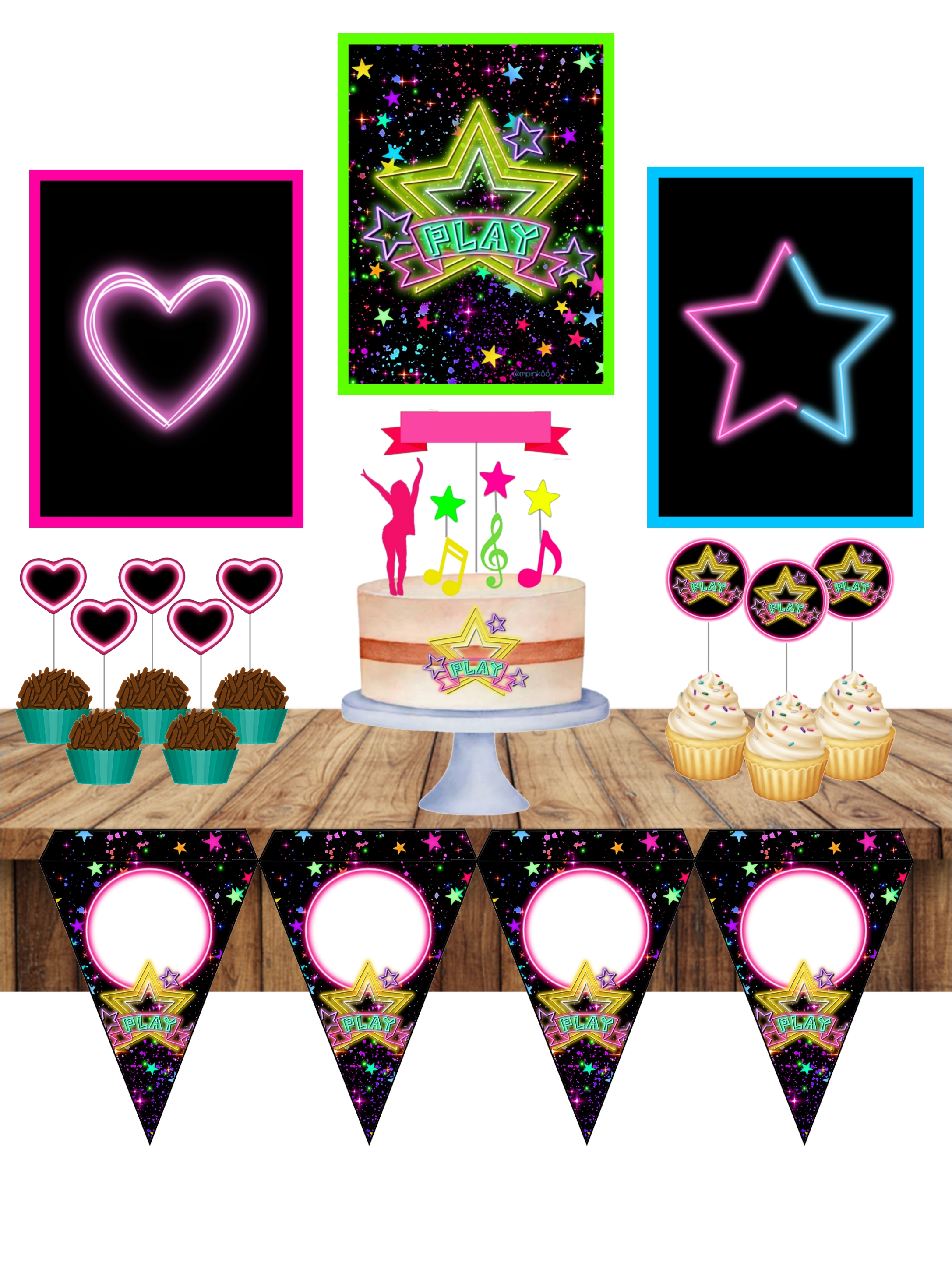 Arquivo de Corte Neon 16