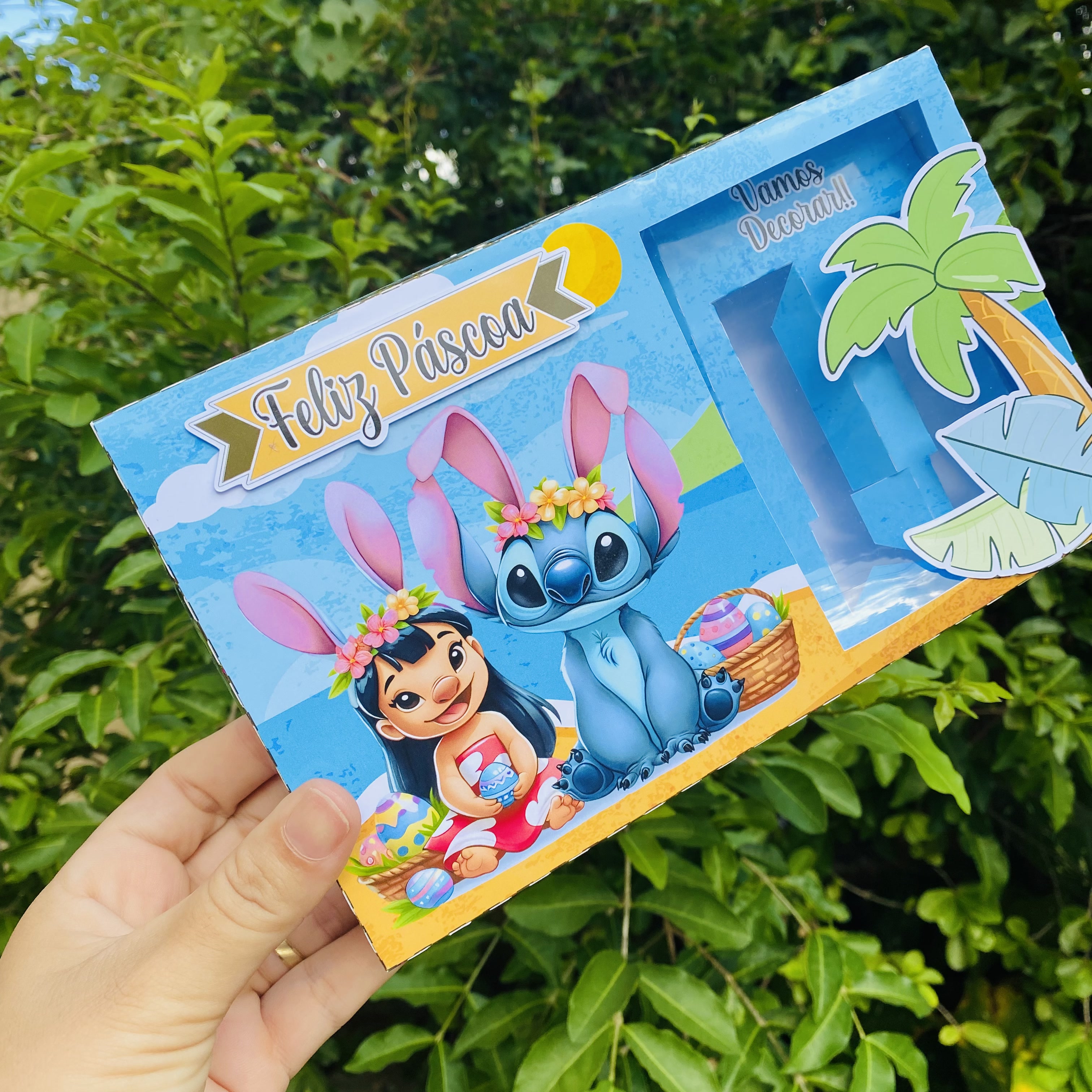 Arquivo páscoa mini confeiteiro lilo e stitch