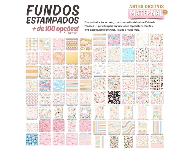 Kit Digital Maternidade - PANDOCA