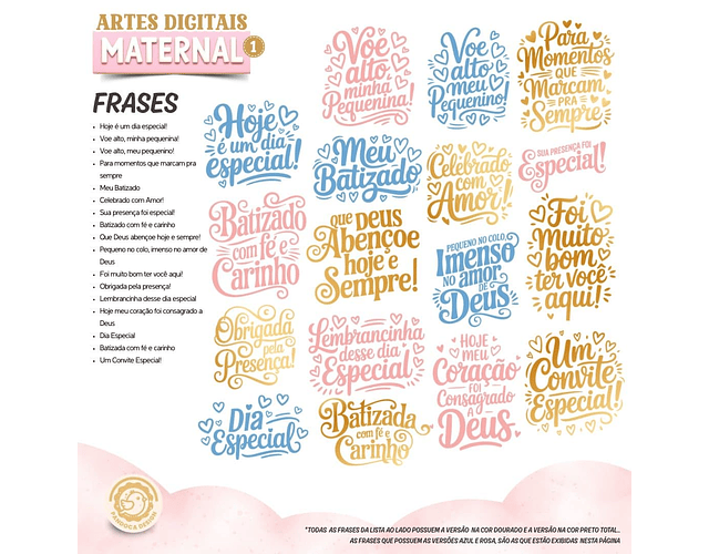 Kit Digital Maternidade - PANDOCA