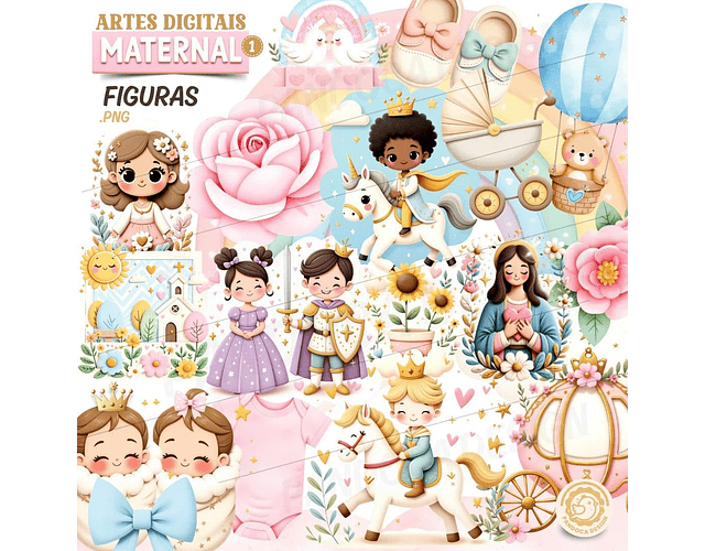 Kit Digital Maternidade - PANDOCA