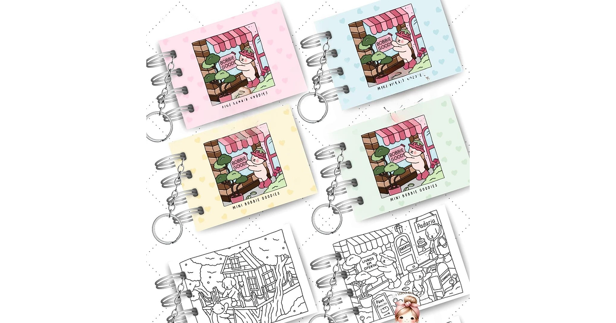 Arquivo chaveiro Bobbie Goodies - ENCADERNA COM AMOR