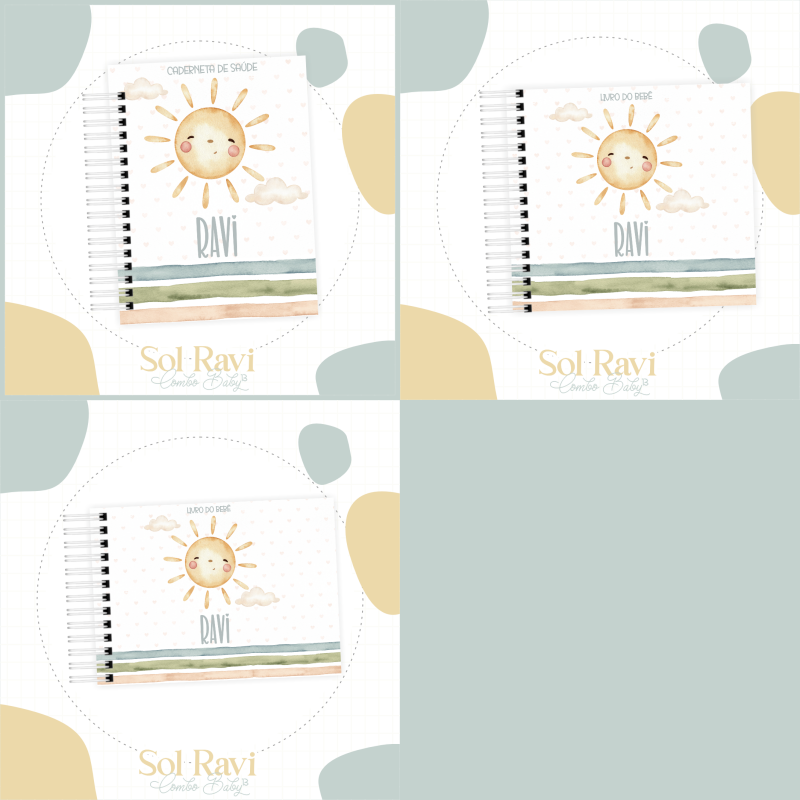 Arquivo Encadernação Baby Sol Ravi - LUMA