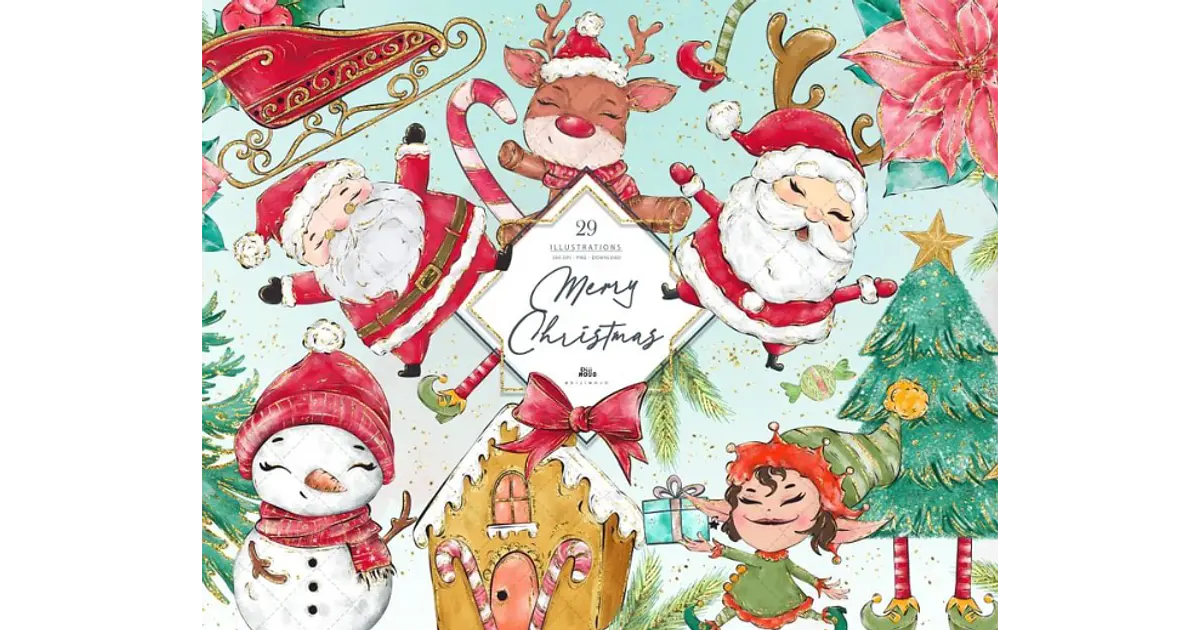 Kit Digital Merry Christimas