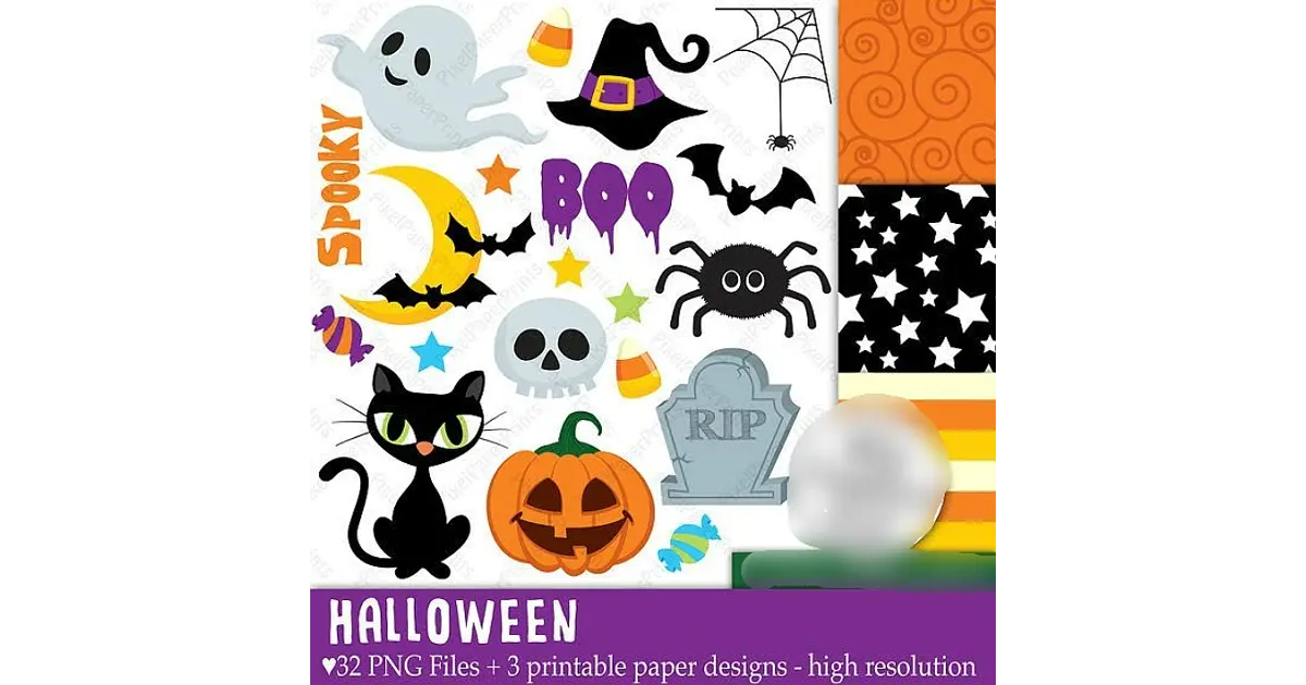 Kit Digital Halloween